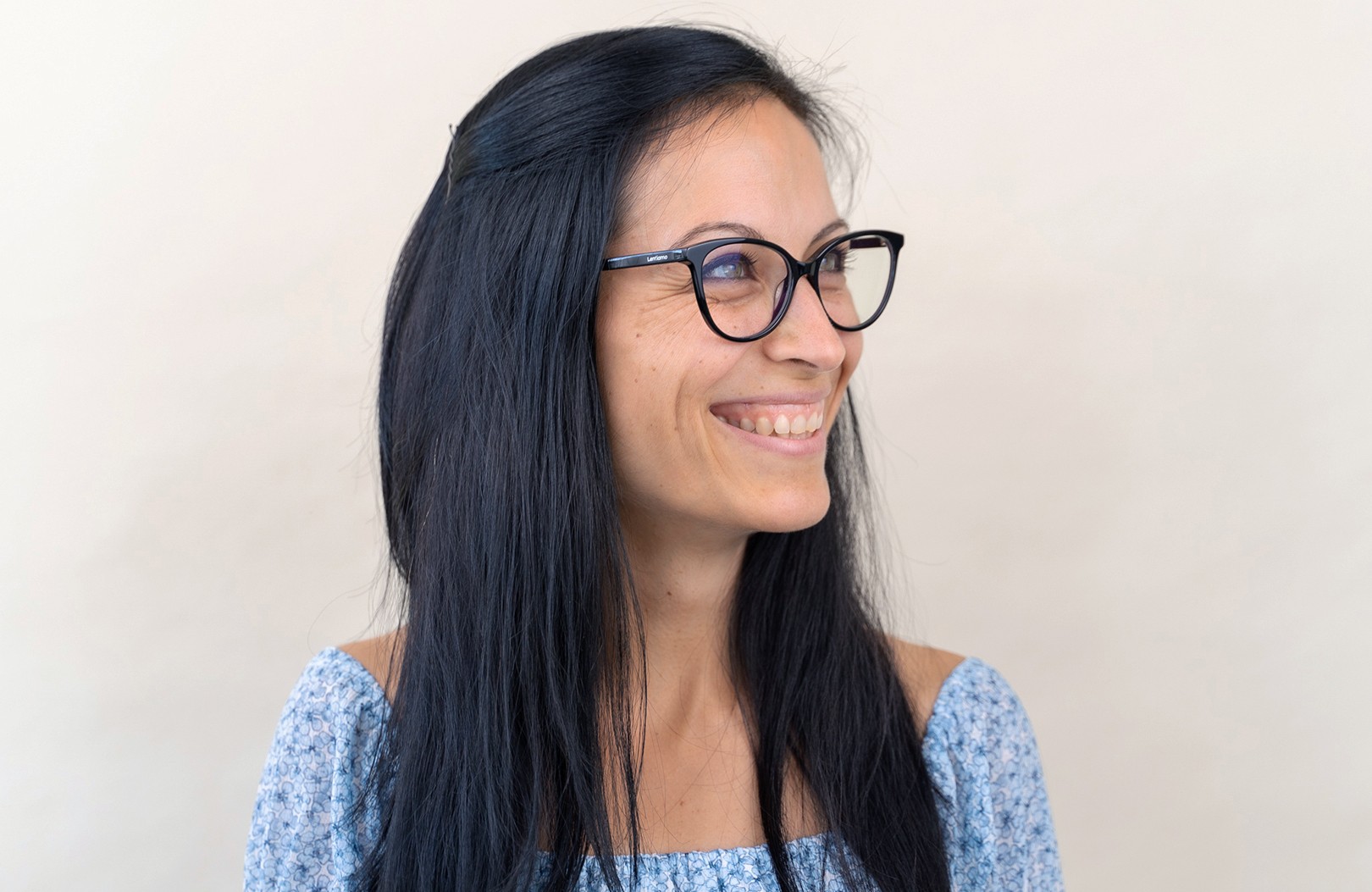 Lentiamo Anna Deep Black – Glasses | Lentiamo